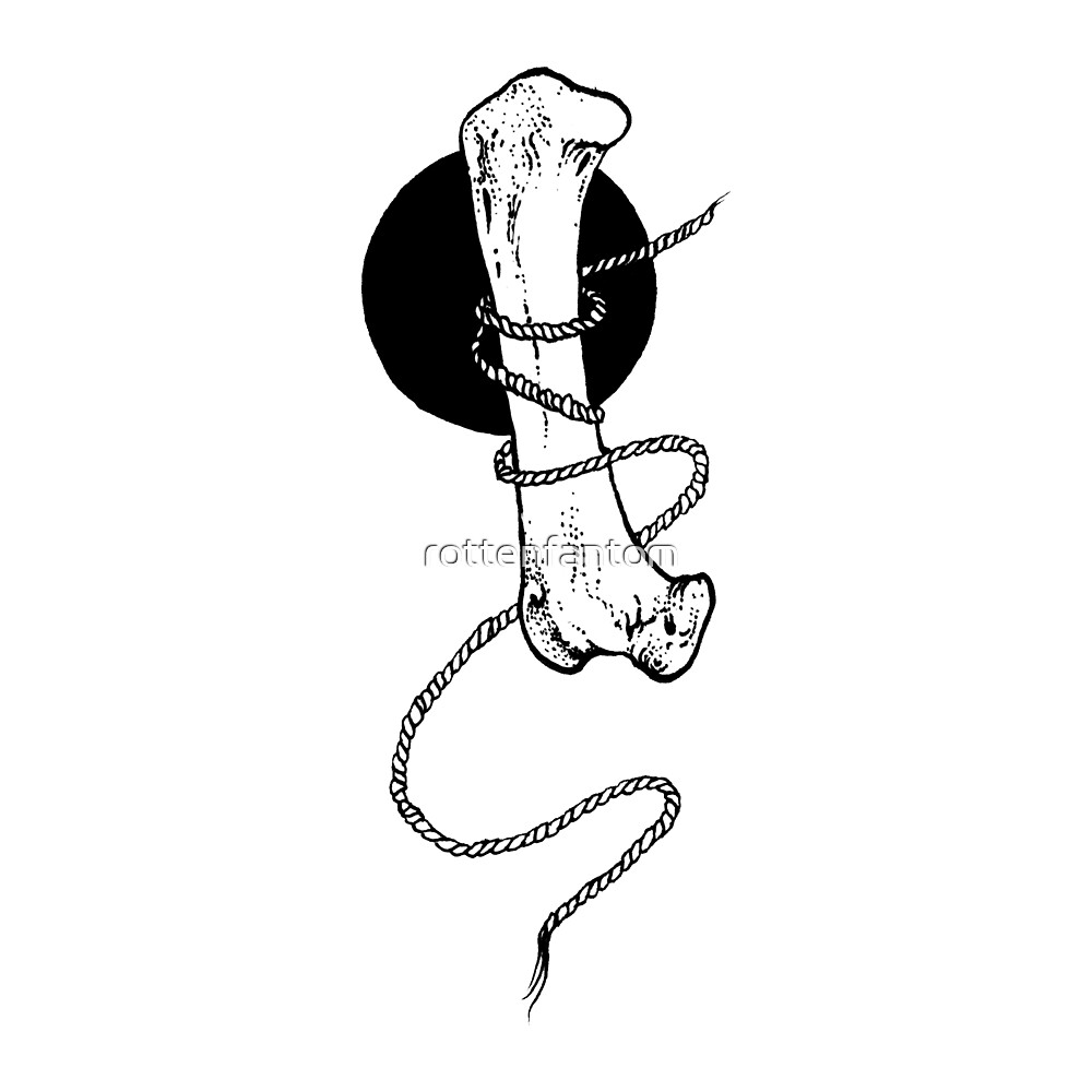 The Big Bone By Rottenfantom Redbubble