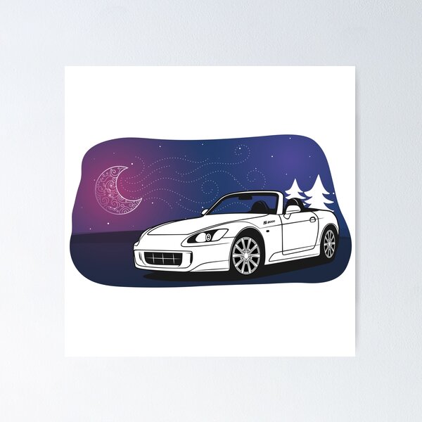 "Honda S2000 - Star Dream" Poster for Sale by André Cordeiro | Redbubble