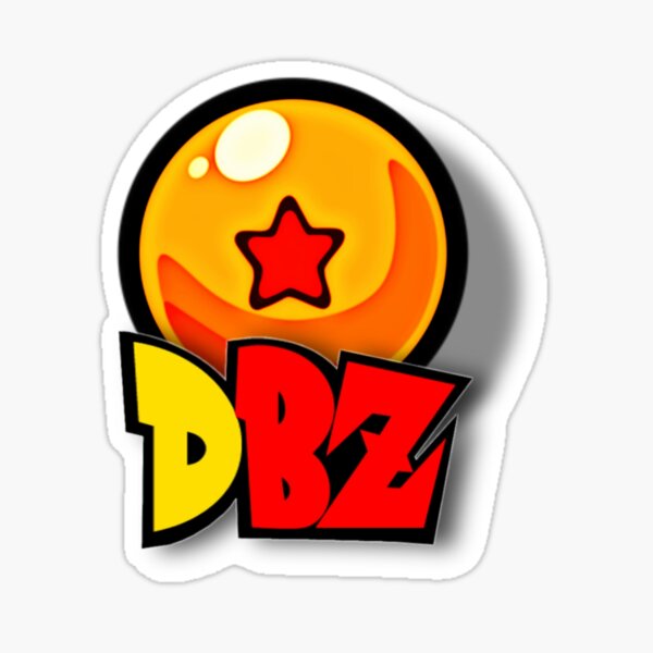 "Dbz logo" Sticker by MoneyTime98000 | Redbubble