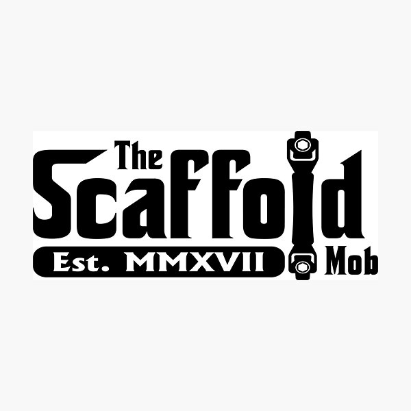 "DER GERÜST-MOB EST.MMXVII" Fotodruck von ScaffoldMob | Redbubble