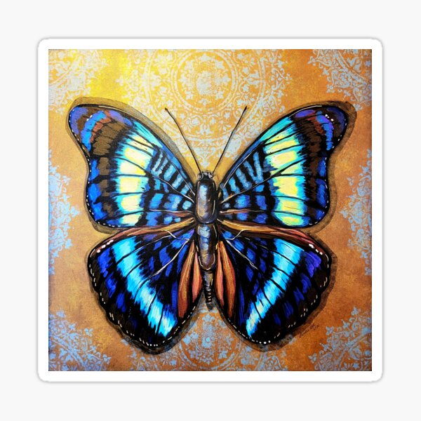 "Panacea Prola Butterfly" Sticker for Sale by sandralett | Redbubble