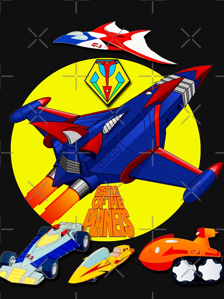 "Battle of The Planets Gatchaman Vehicle Logo" T-shirt for Sale by ...
