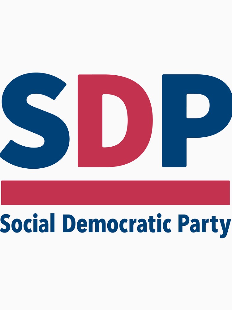 "SDP Logo" T-shirt for Sale by SDPSE | Redbubble | politics t-shirts ...