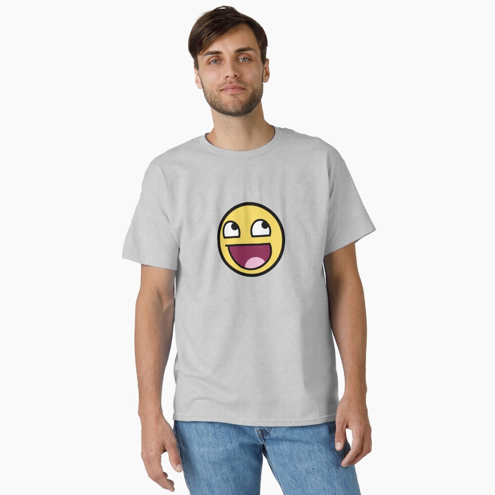 "Awesome Face Epic Smiley" Sticker for Sale by misdememeor | Redbubble
