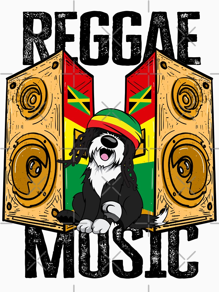 "Funny Sheepadoodle Rasta Music Reggae Flag Jamaica Pride Gifts Ideas ...