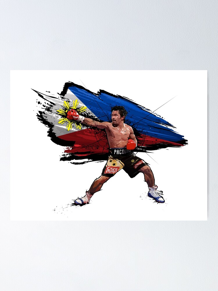 Póster «Arte original de Manny Pacquiao por shunsukevisuals para fondo ...