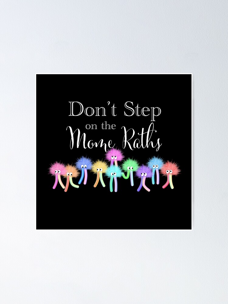 "Wonderland Don't Step on the Mome Raths" Poster for Sale by john-ki ...