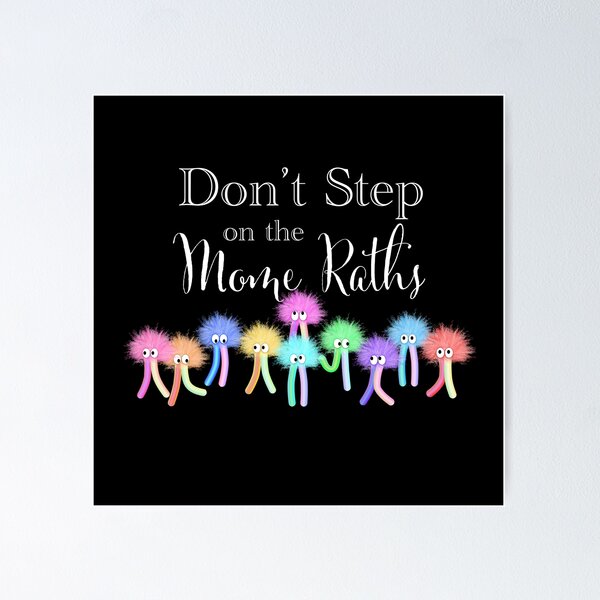 "Wonderland Don't Step on the Mome Raths" Poster for Sale by john-ki ...