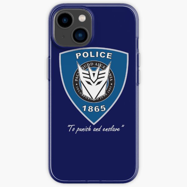"Transformers Decepticon Barricade Police Decal To Punish & Enslave ...