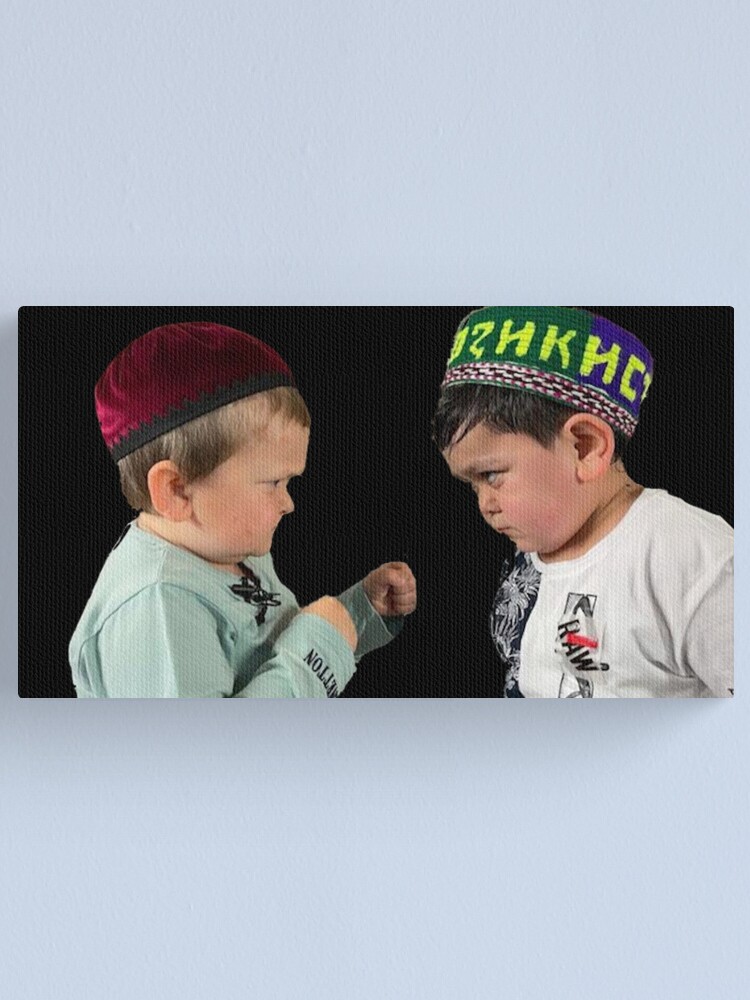 "Hasbulla Magomedov vs Abdu Rozik " Canvas Print by Sid-B | Redbubble