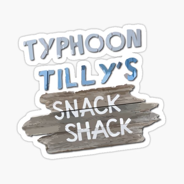 "Snack Shack" Sticker by D24designs | Redbubble