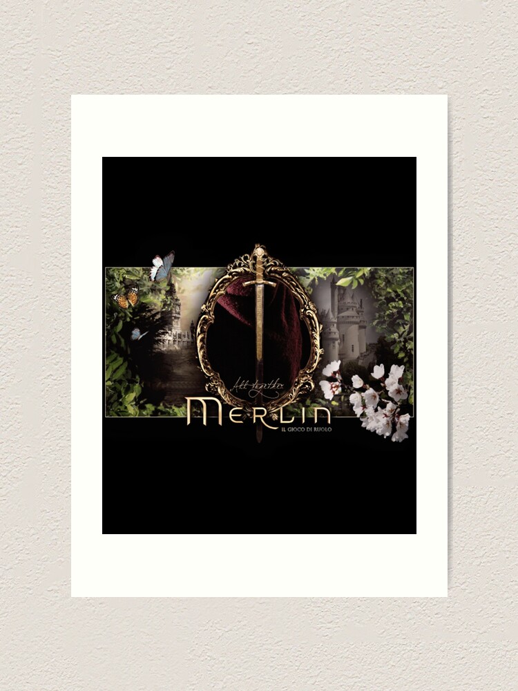 "Merlin logo " Art Print for Sale by Luke-Simson | Redbubble