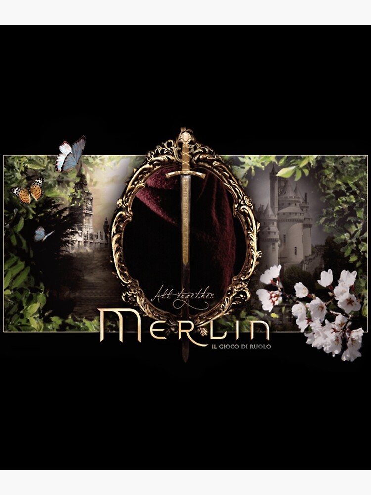 "Merlin logo " Art Print for Sale by Luke-Simson | Redbubble