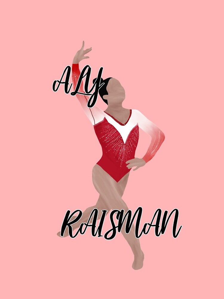 "Aly Raisman Gymnastics Art with Name" iPhone Case for Sale by ...