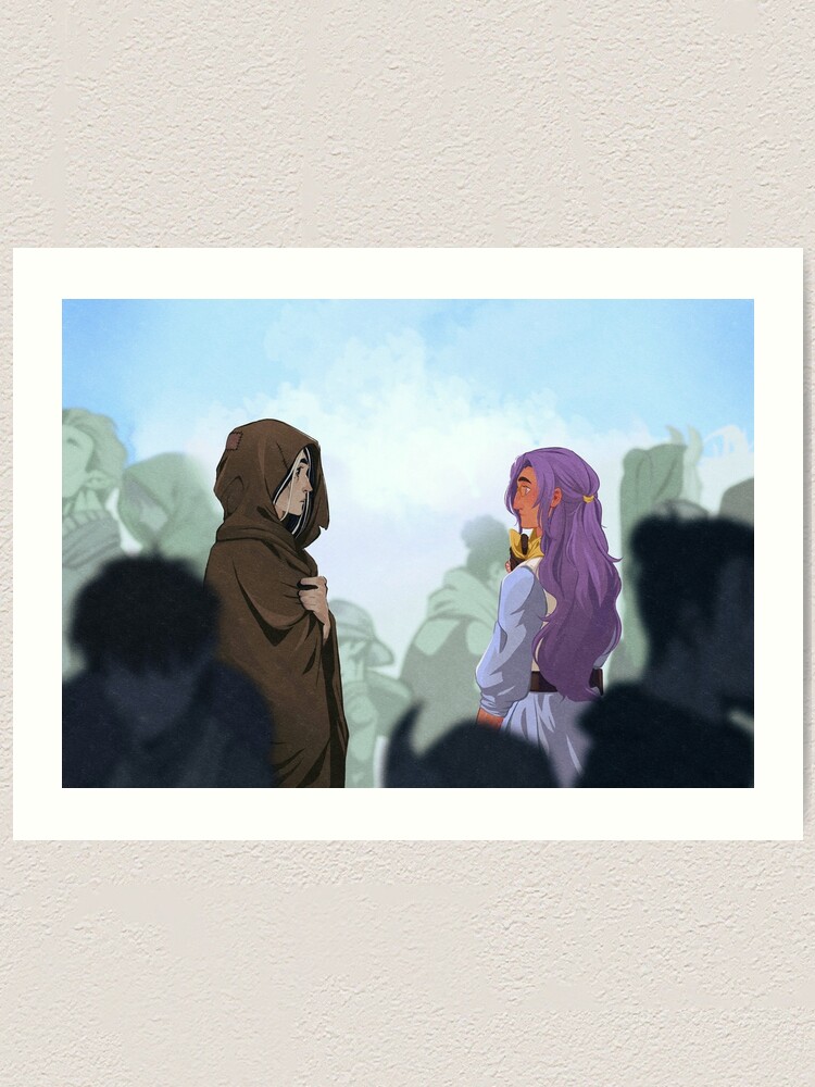 "First meeting" Art Print for Sale by JadeQuarze | Redbubble