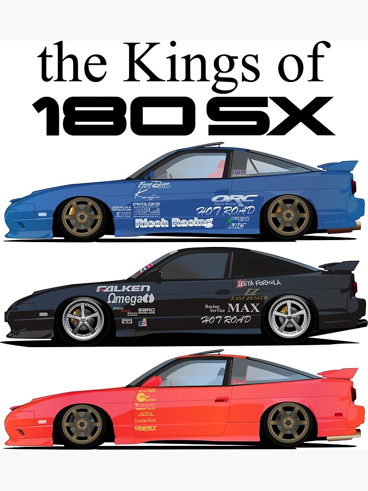 Poster for Sale mit "die Könige von 180SX" von Kenji-B | Redbubble