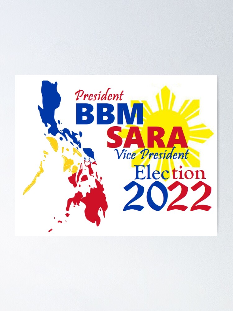"BBM-SARA 2022" Poster for Sale by HenryPV777 | Redbubble