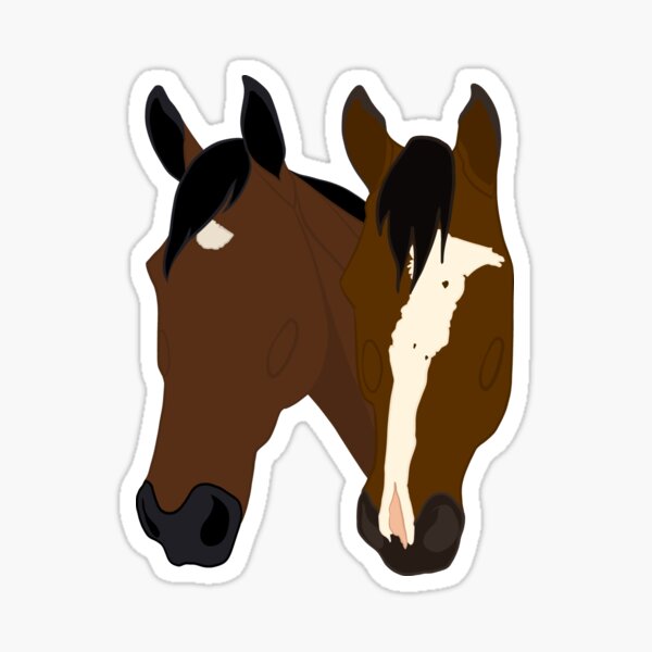 "Reign & Walker" Sticker for Sale by RiggItUpRanch | Redbubble