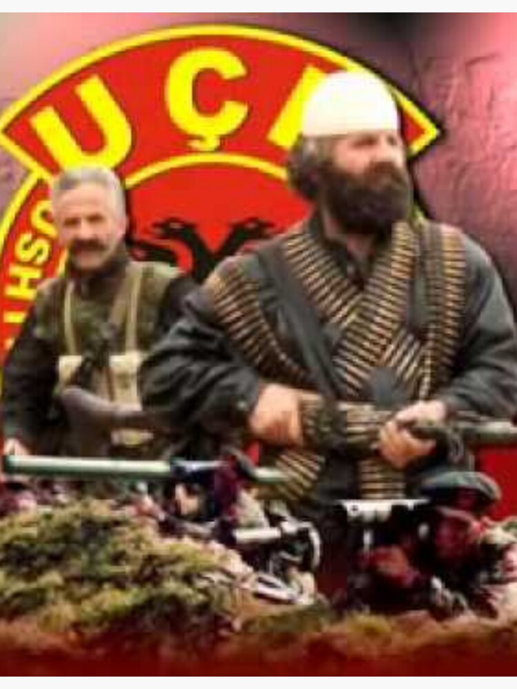 "adem jashari" Sticker by SDshirts | Redbubble