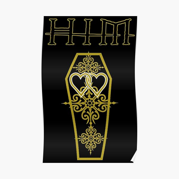 "Him - Band" Poster for Sale by BessieSipesa | Redbubble