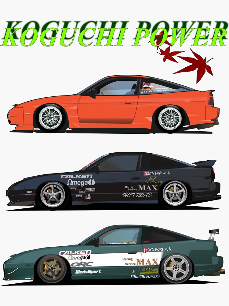 "Koguchi Timeline" Sticker for Sale by Kenji-B | Redbubble