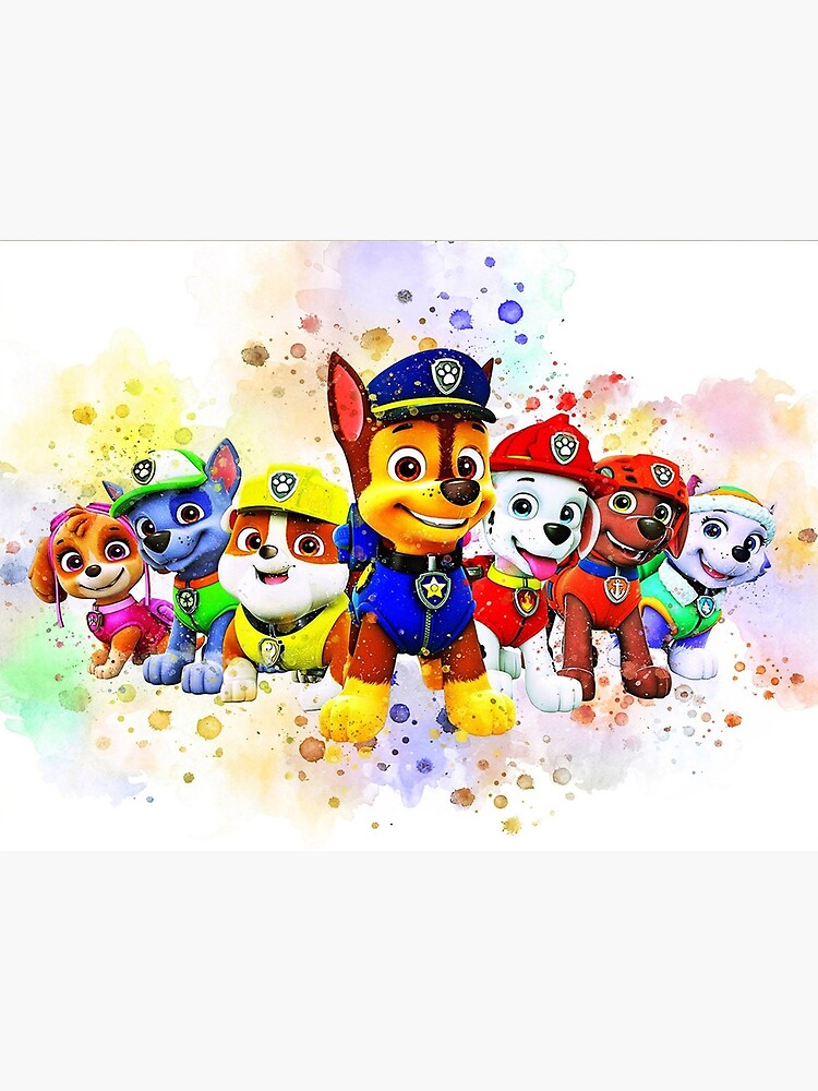 "Paw Patrol Crew Paint" Poster for Sale by oliviarodrigos | Redbubble