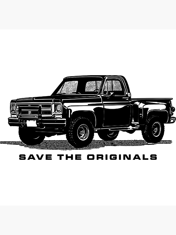 "Gmc truck 1976 " Poster for Sale by VoightD324 | Redbubble
