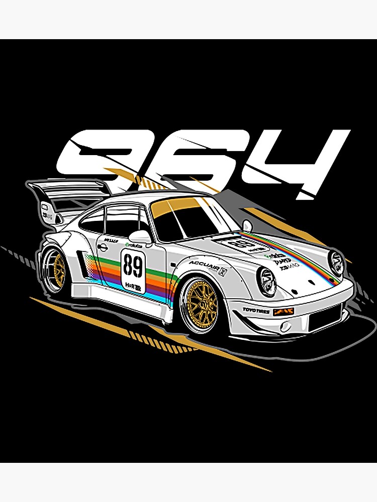 "Retro 911 GT2 Apple Computer Race Car " Poster for Sale by Squeamish92 ...