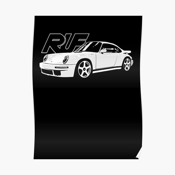 "Ruf CTR SCR high performance sports car German automobile YELLOW BIRD ...