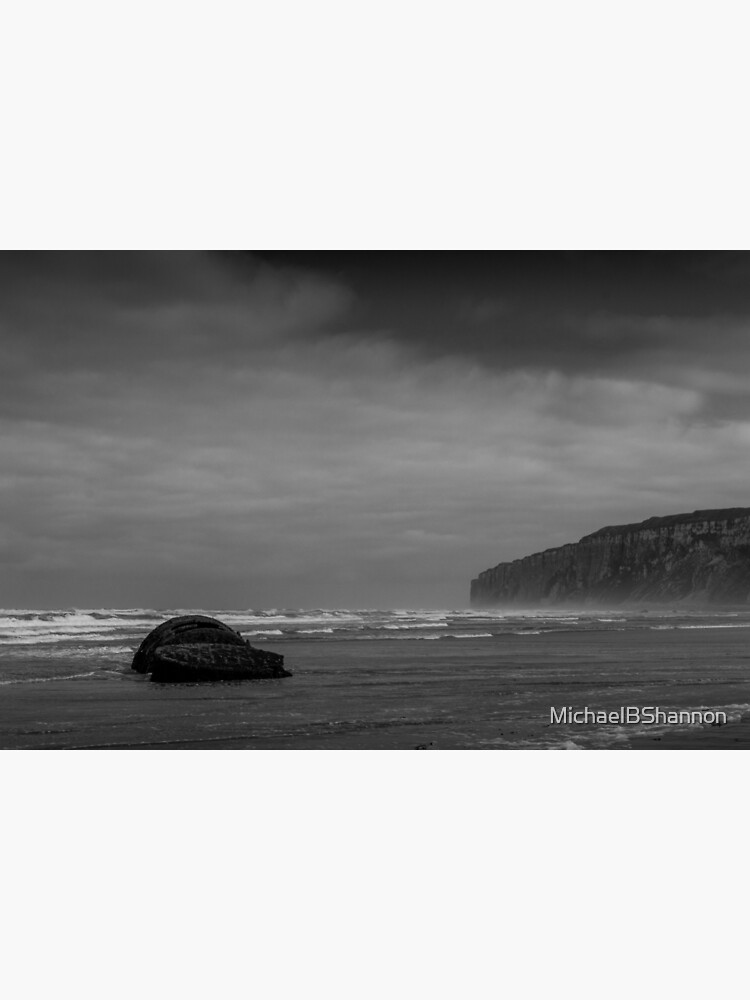 "Ship wreckage in the surf, Filey Bay" Poster for Sale by ...