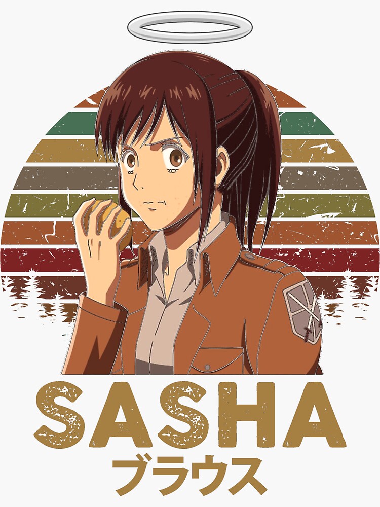 "SASHA BRAUS MANGA" Sticker for Sale by BlairSantosa | Redbubble