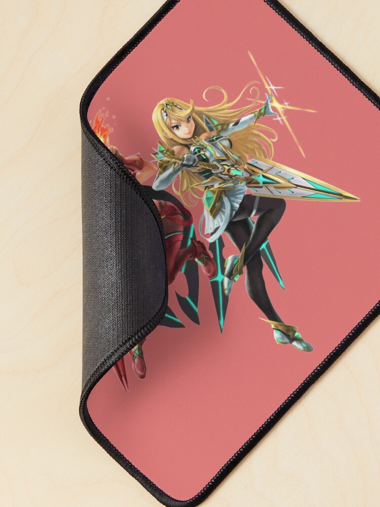 "Pyra & Mythra Smash Ultimate Artwork" Mouse Pad by TheSmashStash ...