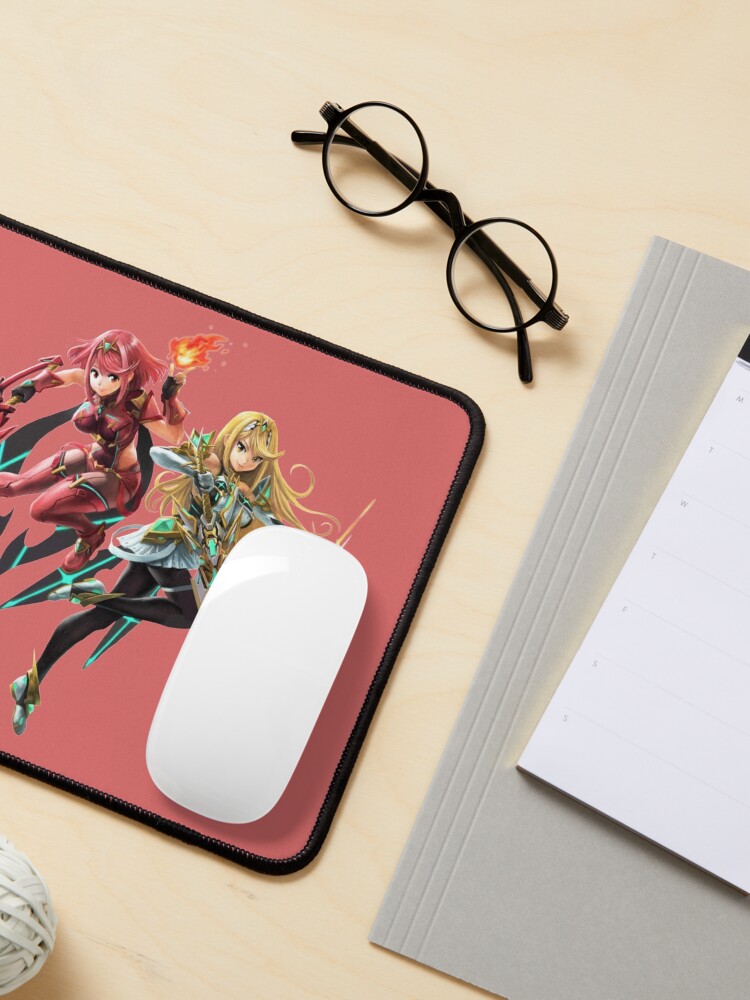 "Pyra & Mythra Smash Ultimate Artwork" Mouse Pad by TheSmashStash ...