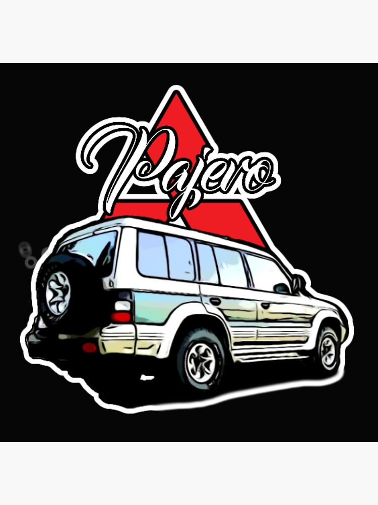 "Mitsubishi pajero " Poster for Sale by NBshop | Redbubble