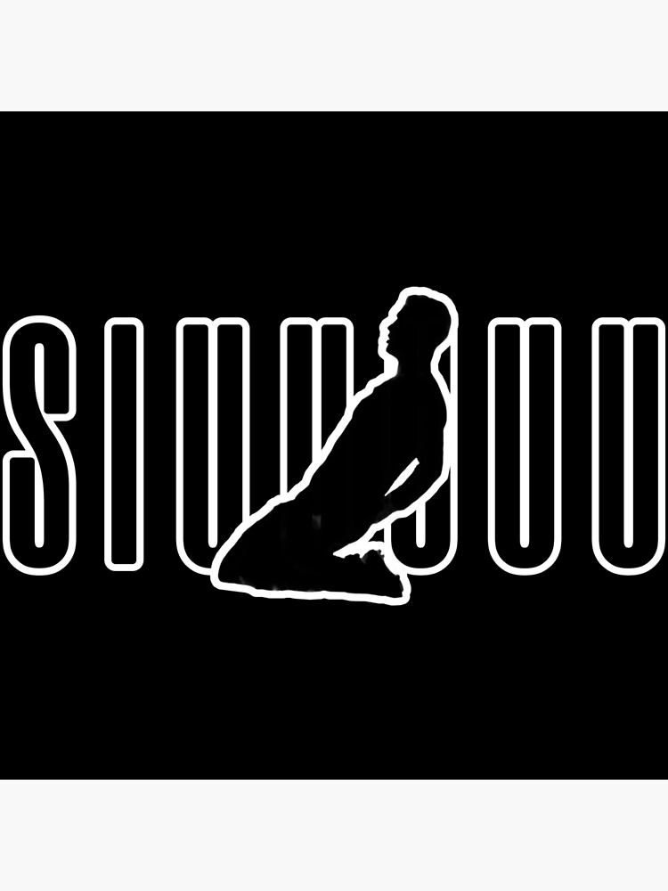 "Siuuu Cristiano ronaldo suiii goal " Poster for Sale by sizamix ...