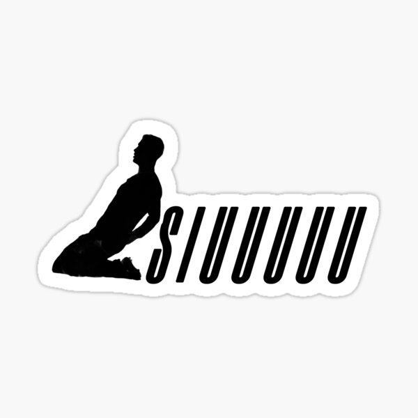 Pegatina «Gol divertido Siuuu CR7» de sizamix | Redbubble