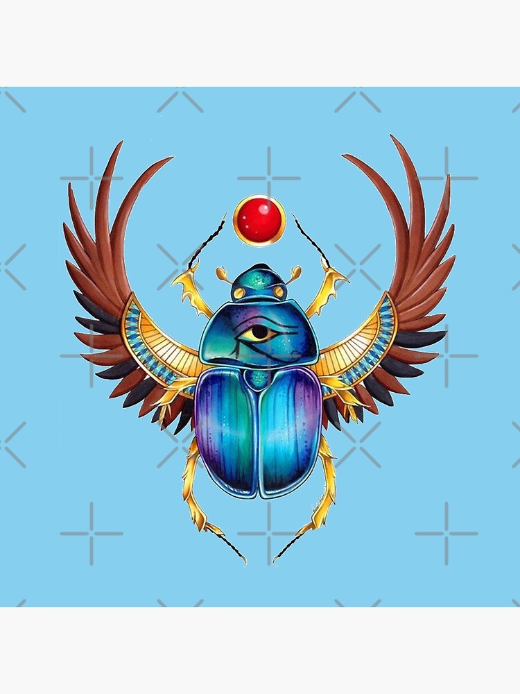 "Ancient Egypt Scarab Beetle, symbol of Resurrection. Scarabs represent ...