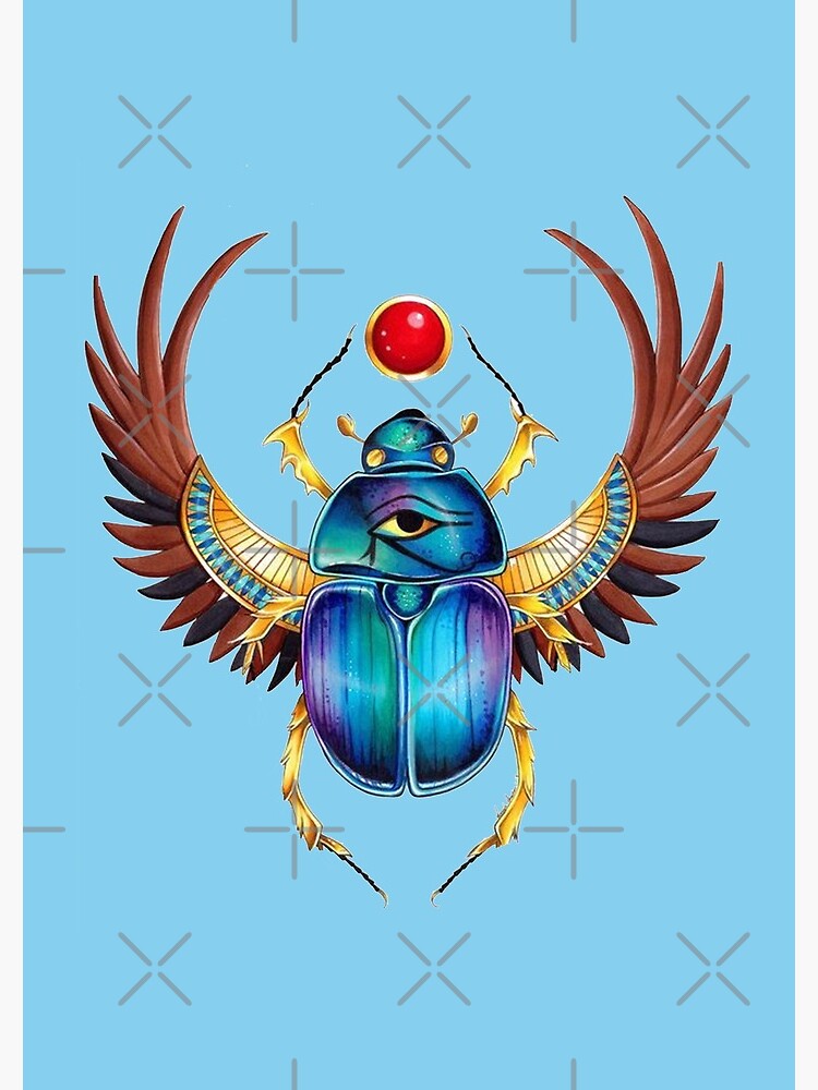"Ancient Egypt Scarab Beetle, symbol of Resurrection. Scarabs represent ...