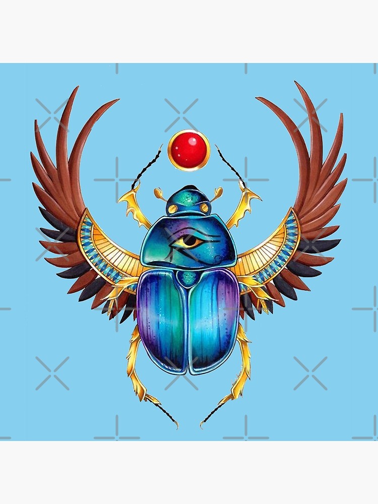 "Ancient Egypt Scarab Beetle, symbol of Resurrection. Scarabs represent ...