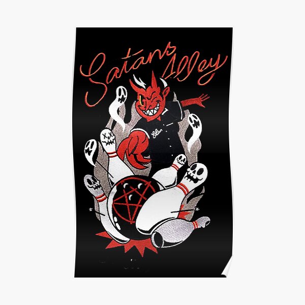 Póster «Callejón de Satanás» de LewisShirts | Redbubble