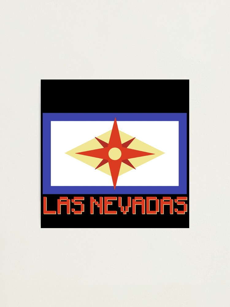 "Las Nevadas, Las Nevadas Flag, Las Nevadas Hoodie, Las Nevadas Pixel ...