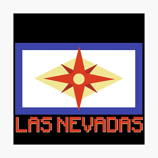 "Las Nevadas, Las Nevadas Flag, Las Nevadas Hoodie, Las Nevadas Pixel ...