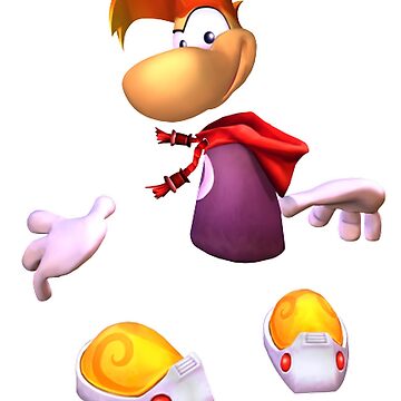 "Rayman" Sticker for Sale by Dreamcatcher11 | Redbubble