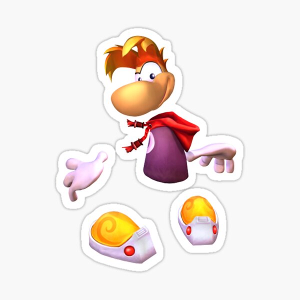 "Rayman" Sticker for Sale by Dreamcatcher11 | Redbubble