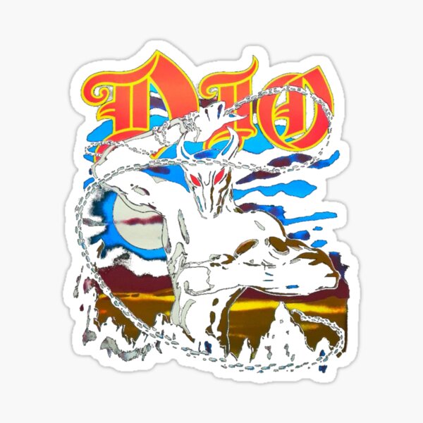 "DIO BAND heavy metal" Sticker by Michellelinger | Redbubble