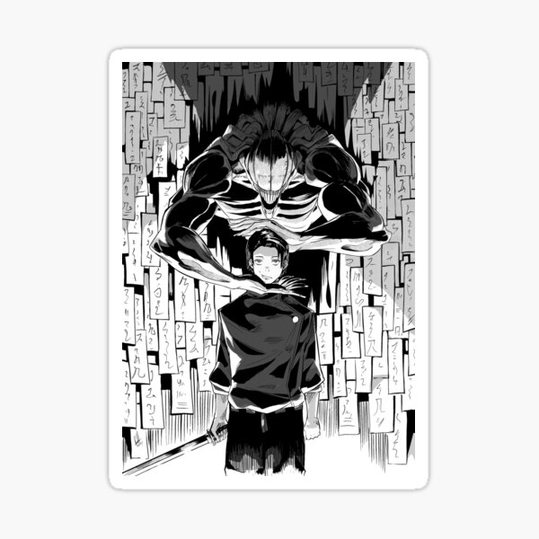 "JJK - YUTA X RIKA" Sticker for Sale by LegendOtk | Redbubble