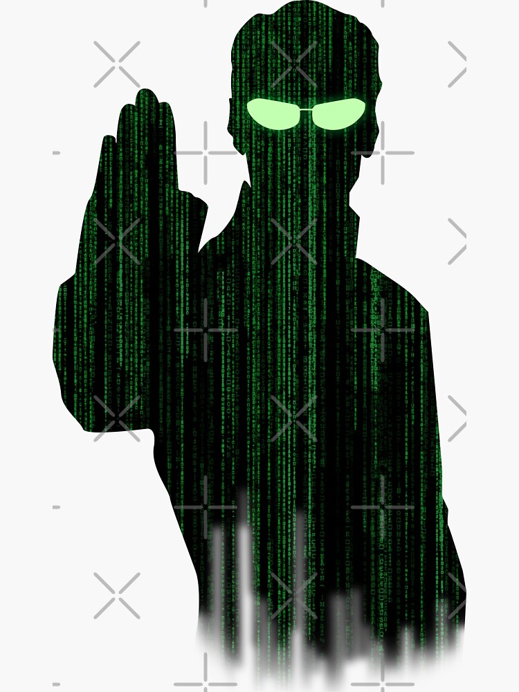 "Matrix" Sticker for Sale by blip1337 | Redbubble