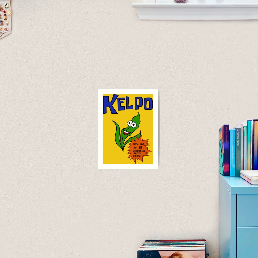 "Spongebob Squarepants - Kelpo YOUR FAVORITE BREAKFAST CEREAL" Art ...