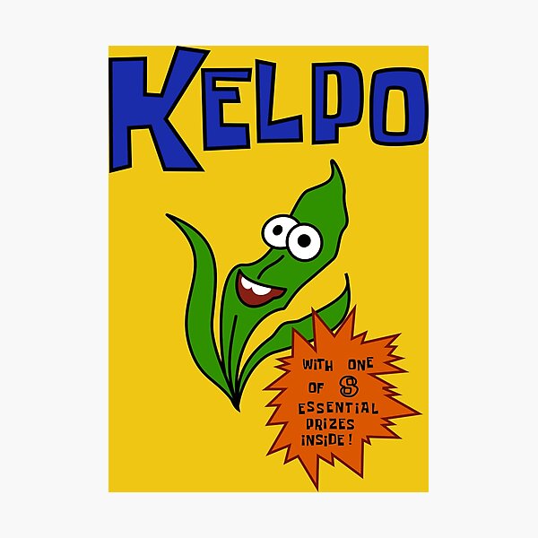 Lámina fotográfica «Bob Esponja - Kelpo TU CEREAL DE DESAYUNO FAVORITO ...