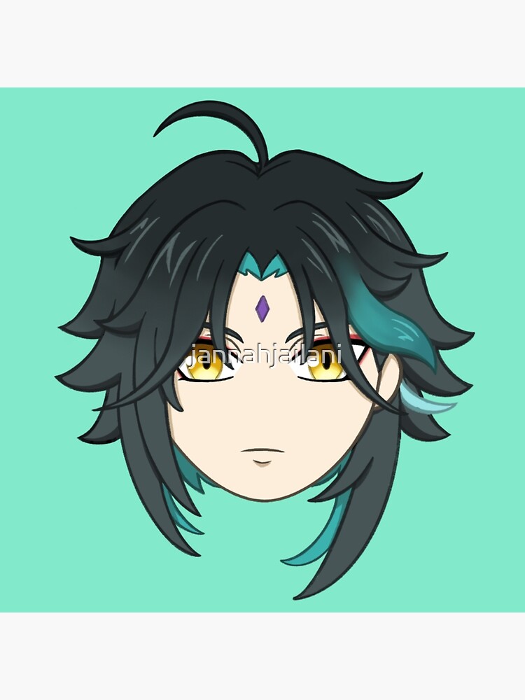 "Genshin Impact Xiao Chibi face" Poster for Sale by jannahjailani ...